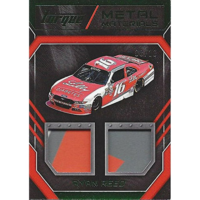 RYAN REED 2017 Panini Torque Racing METAL MATERIALS (Dual Relic ...