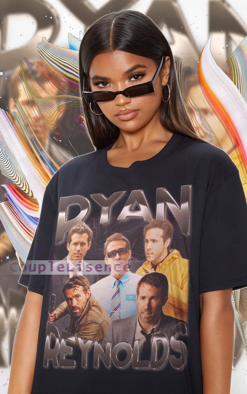 RYAN REYNOLDS Vintage Shirt | Ryan Reynolds Homage Retro | Ryan ...