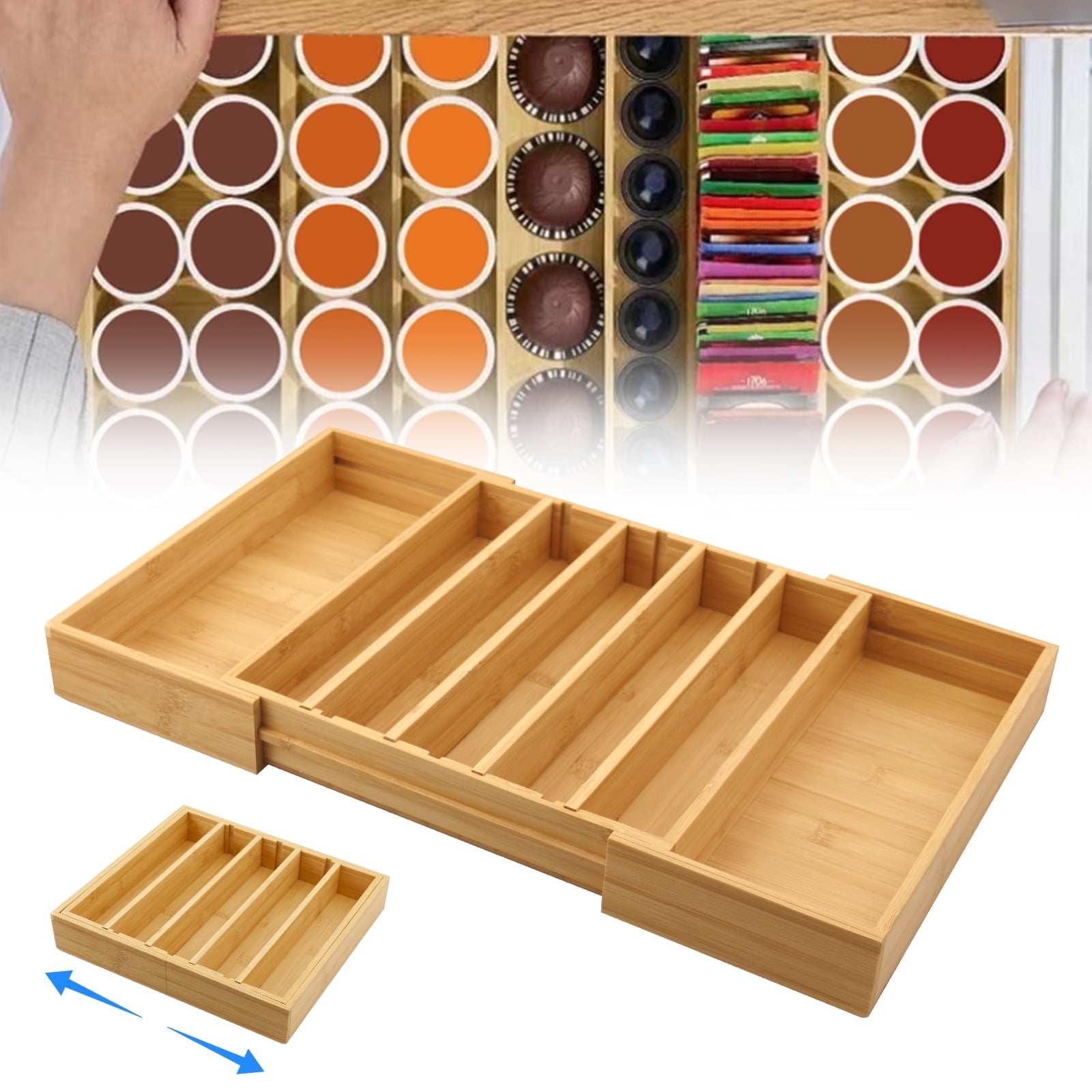 RYANSTAR RACING Coffee Bag Storage Pod Storage Drawer, Bag Holder ...