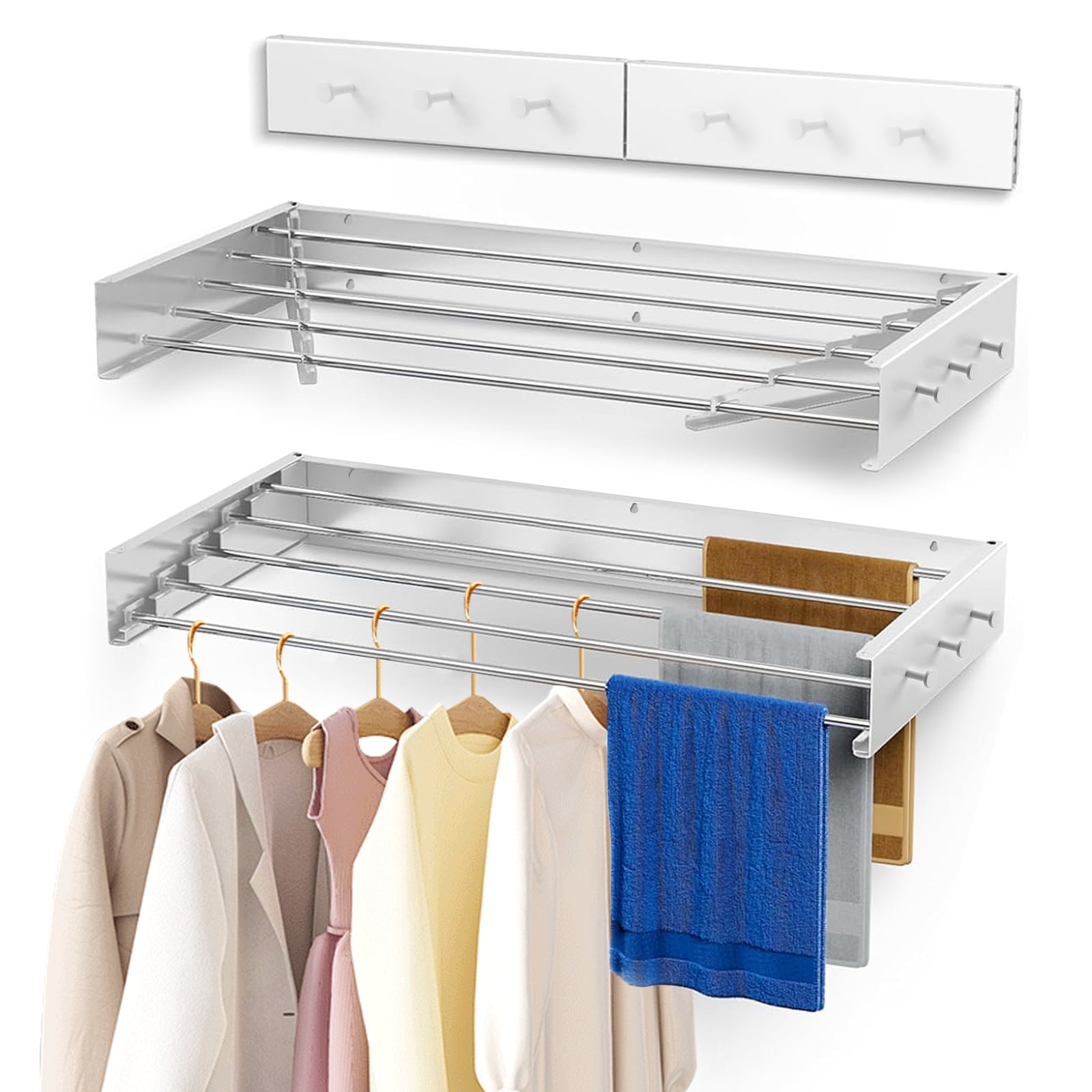 RYANSTAR RACING Drying Rack Clothing Upgrade ,Clothes Drying Rack Wall ...
