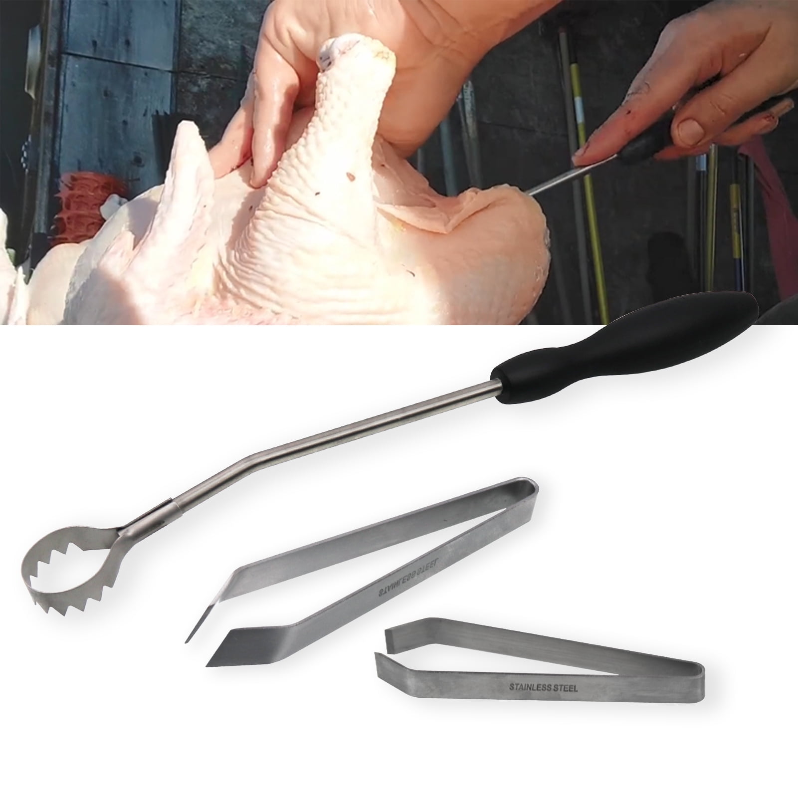 RYANSTAR RACING Lung Remover Tool for Easy Evisceration of Poultry ...