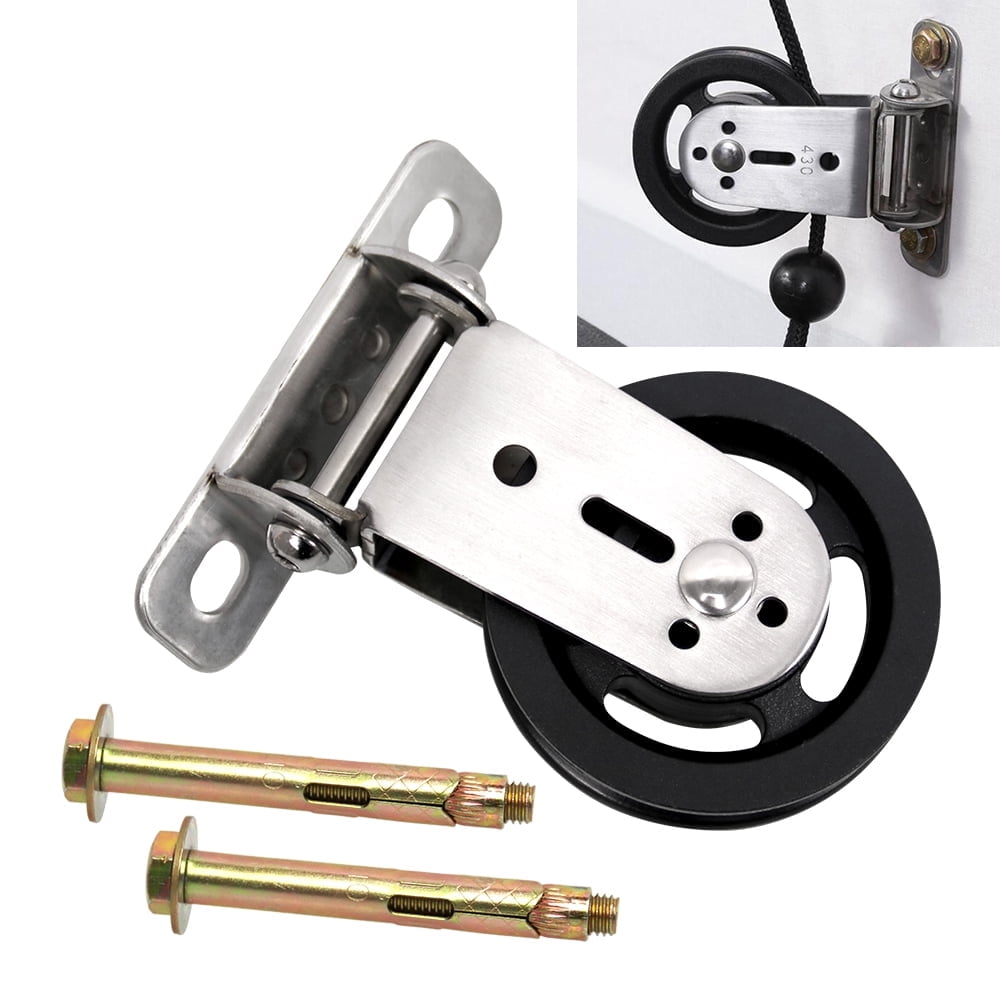 Ryanstarracing Gym Pulley Blocks Fixed Pulley, 3.46in/90mm Wall Mount ...