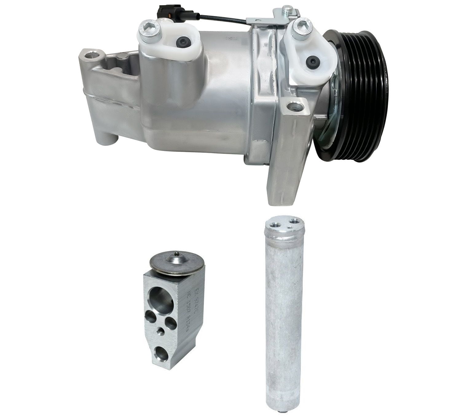 RYC New A/C Compressor Kit KT AB61N (Fits Nissan Juke 1.6L 2011, 2012 ...