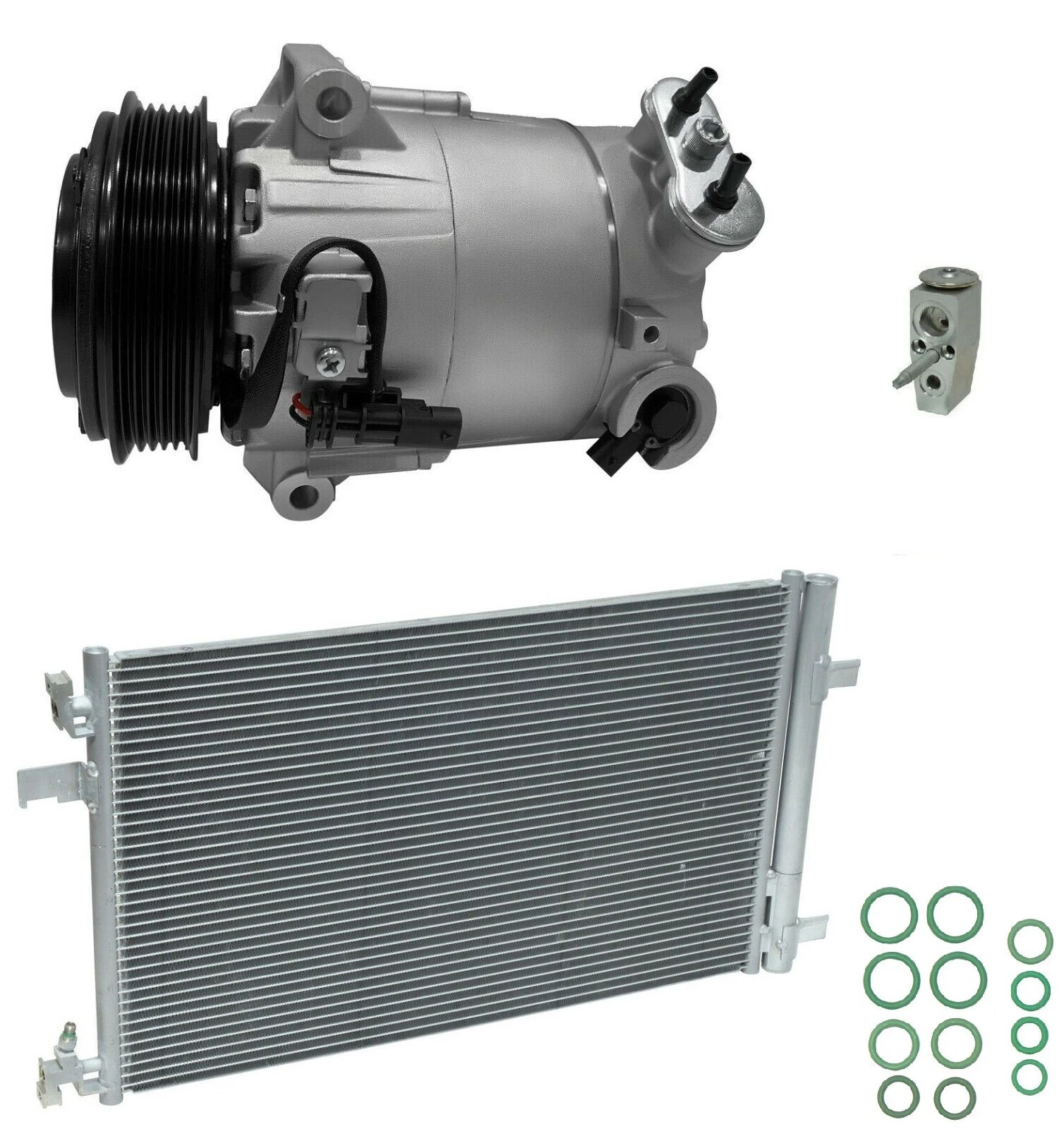 RYC New AC Compressor and Condenser Kit KT EA88A-N - Walmart.com