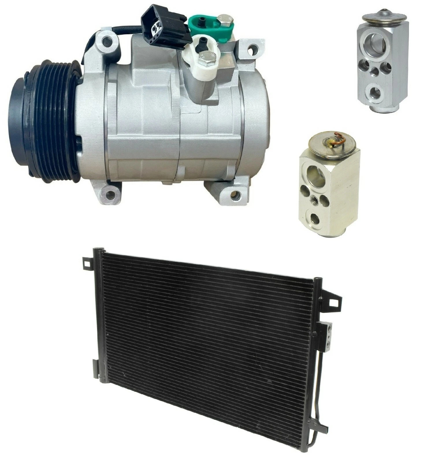 RYC New AC Compressor and Condenser Kit KT EB28A-N - Walmart.com
