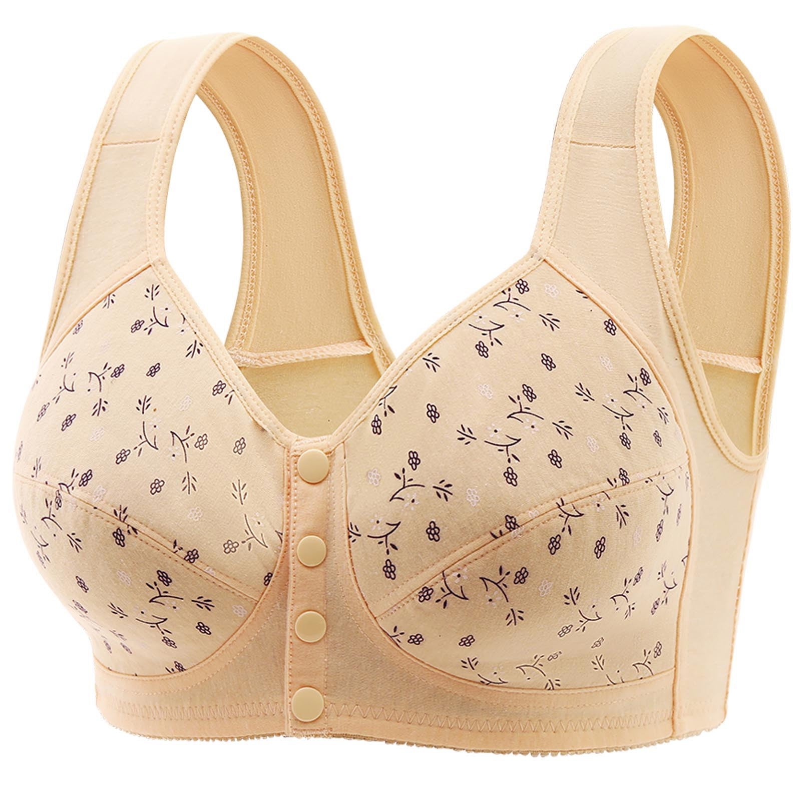 RYDCOT Daisy Bras for Older Women, 2024 New Comfortable Front Close ...
