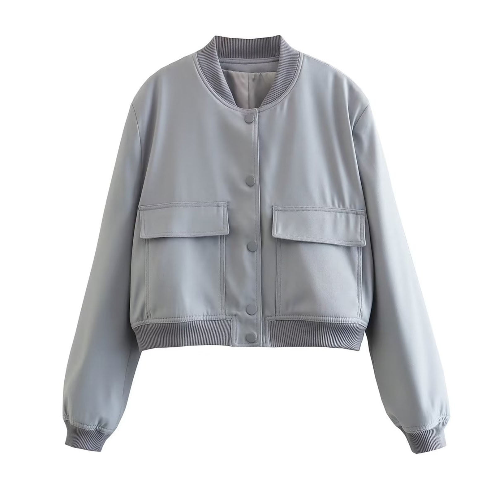 RYDCOT Fall Jackets for Women Plus Size Women's Color Large Pocket ...