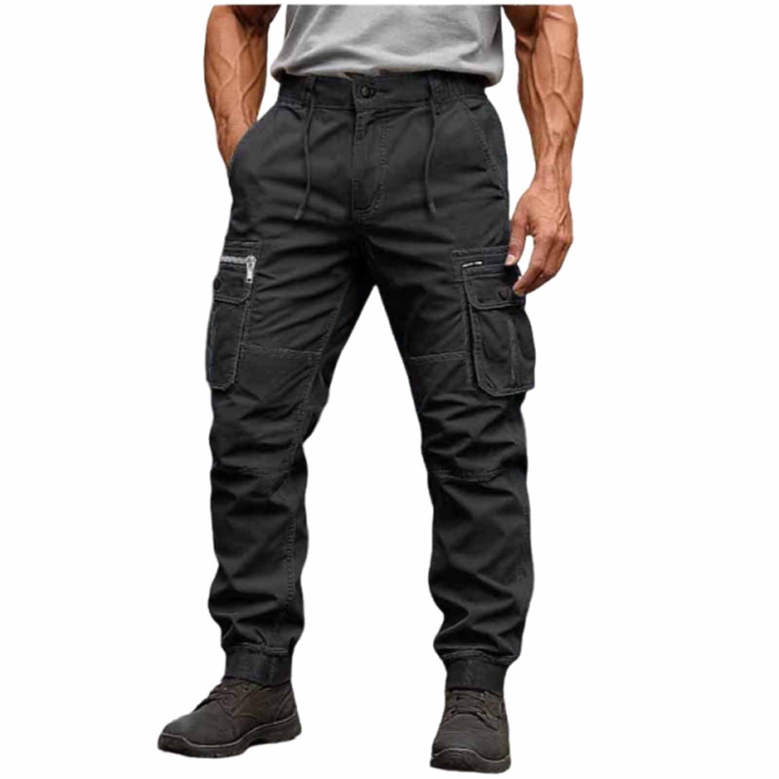 RYDCOT Men's Duratech Ranger Duck Cargo Pants – Utility Work Pants with ...