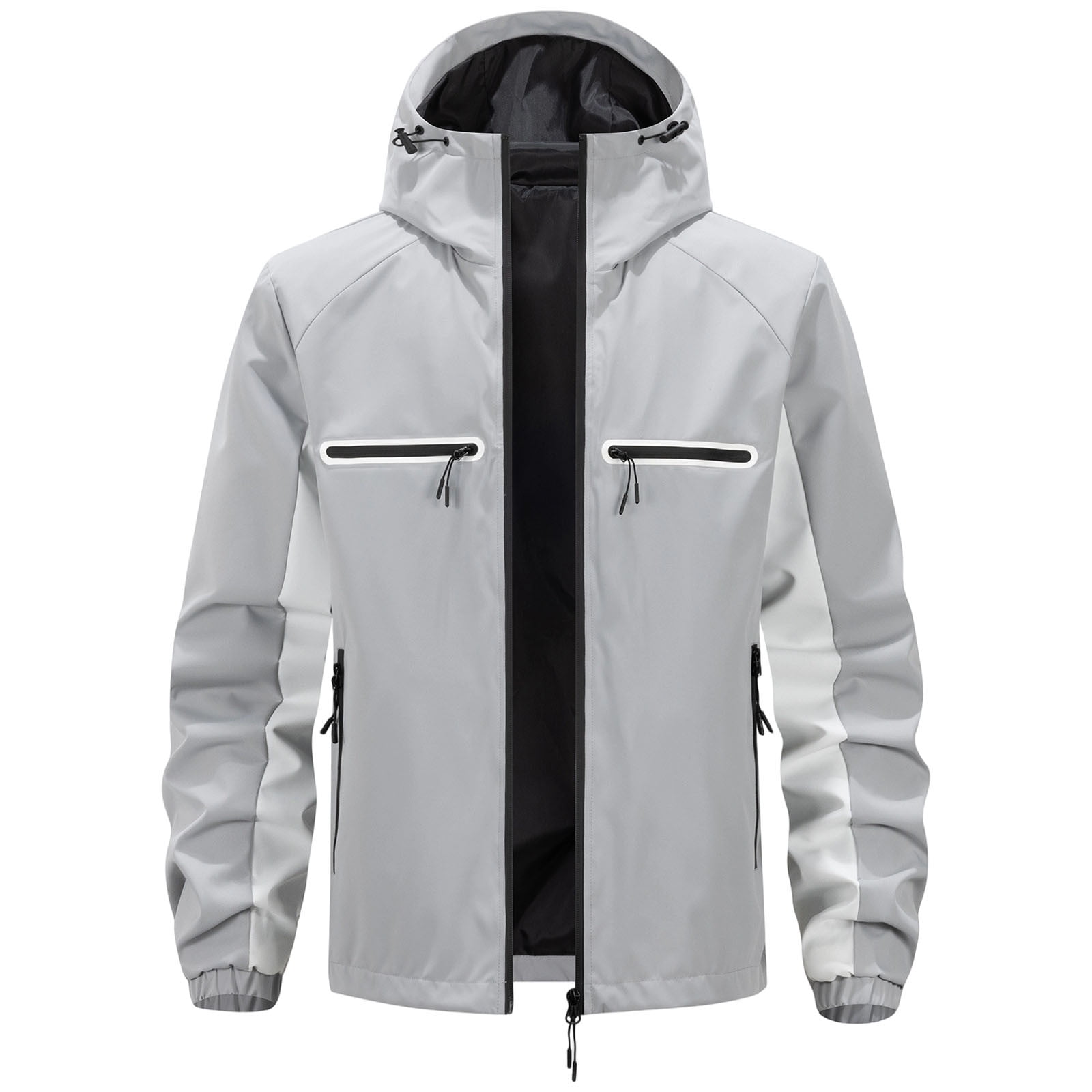 RYDCOT Men's Softshell Jacket with Hood Waterproof Windbreaker Color ...