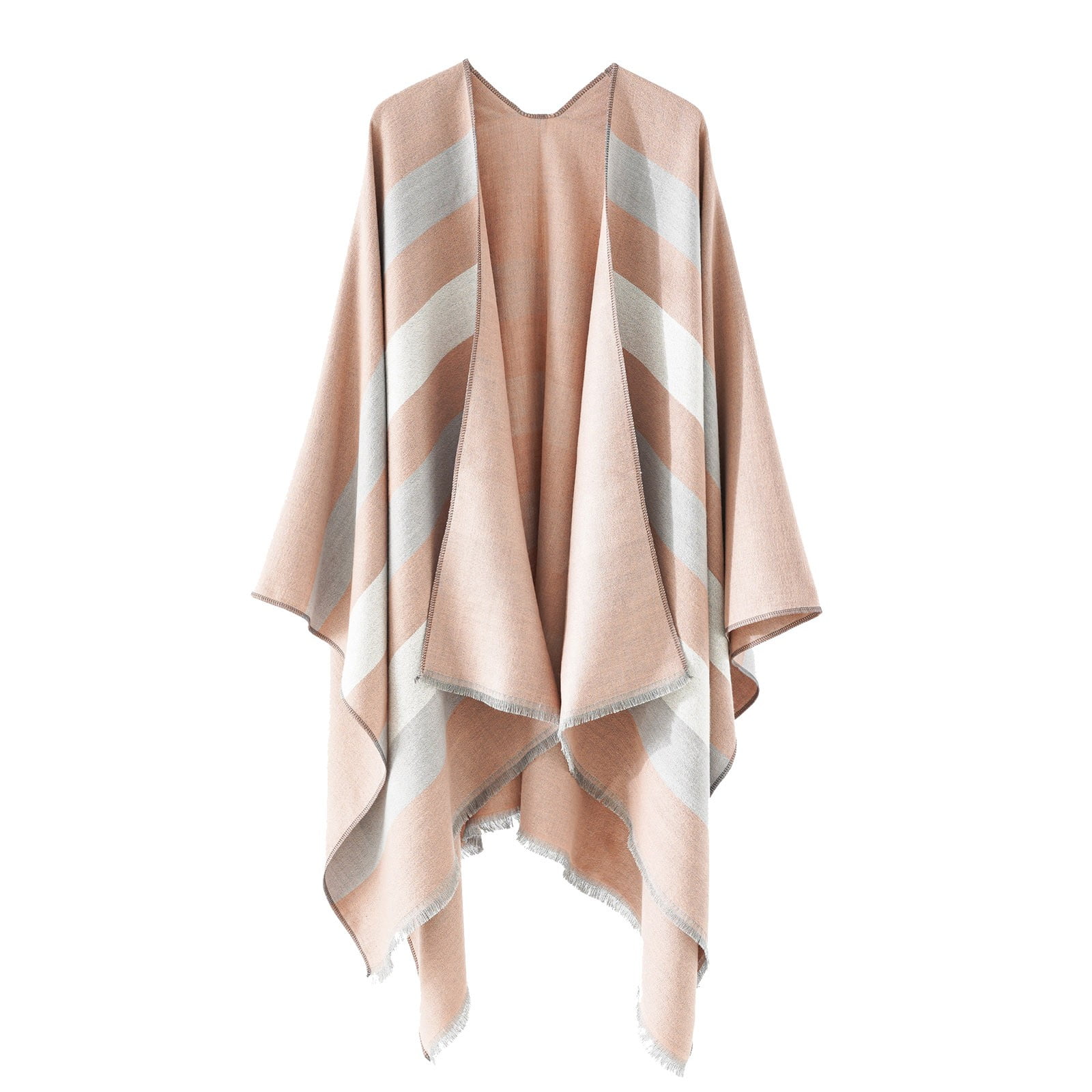 RYDCOT Women's Color Block Shawl Wrap Open Front Poncho Cape for Fall ... RYDCOT Women's Color Block Shawl Wrap Open Front Poncho Cape for Fall ...