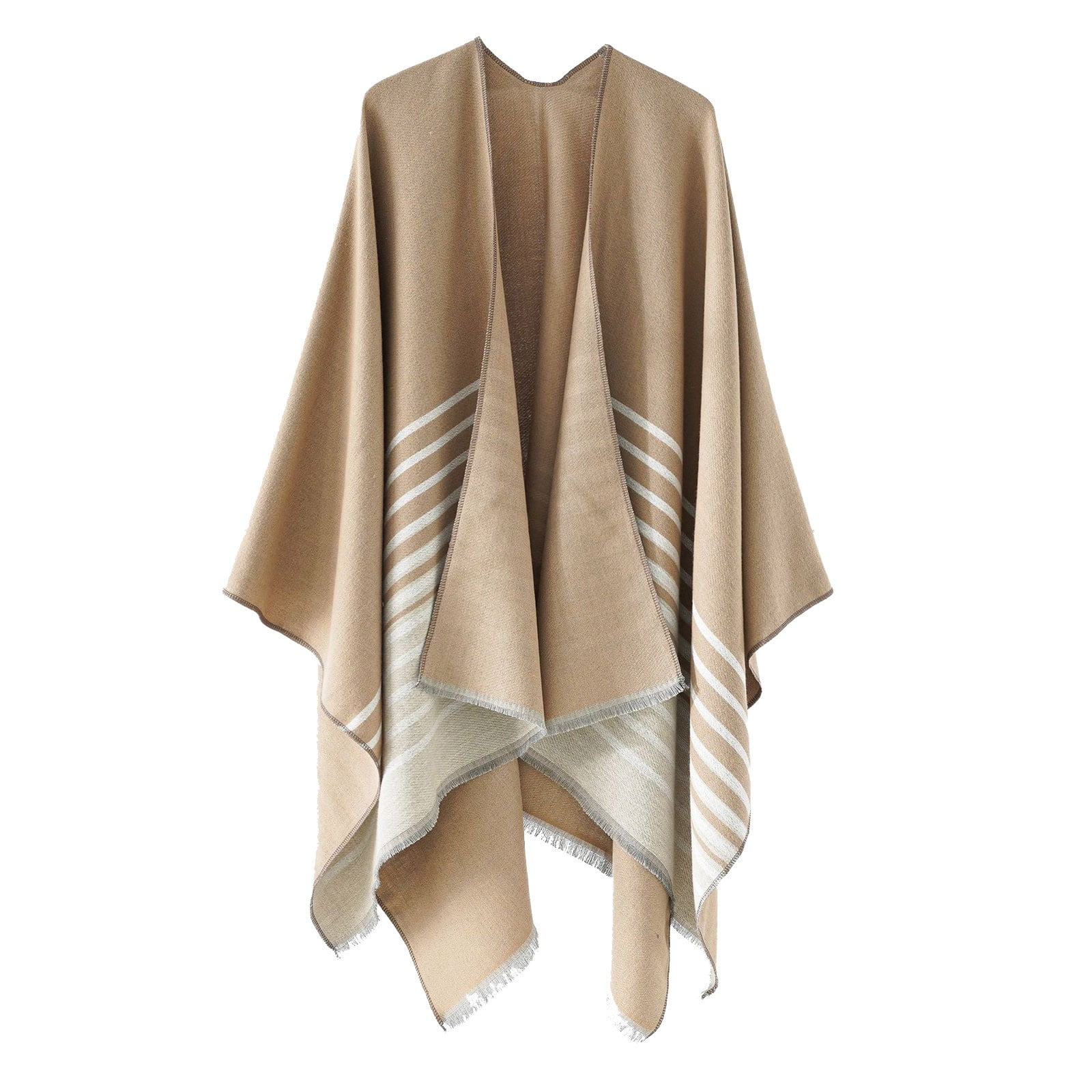 RYDCOT Women's Color Block Shawl Wrap Open Front Poncho Cape for Fall ... RYDCOT Women's Color Block Shawl Wrap Open Front Poncho Cape for Fall ...