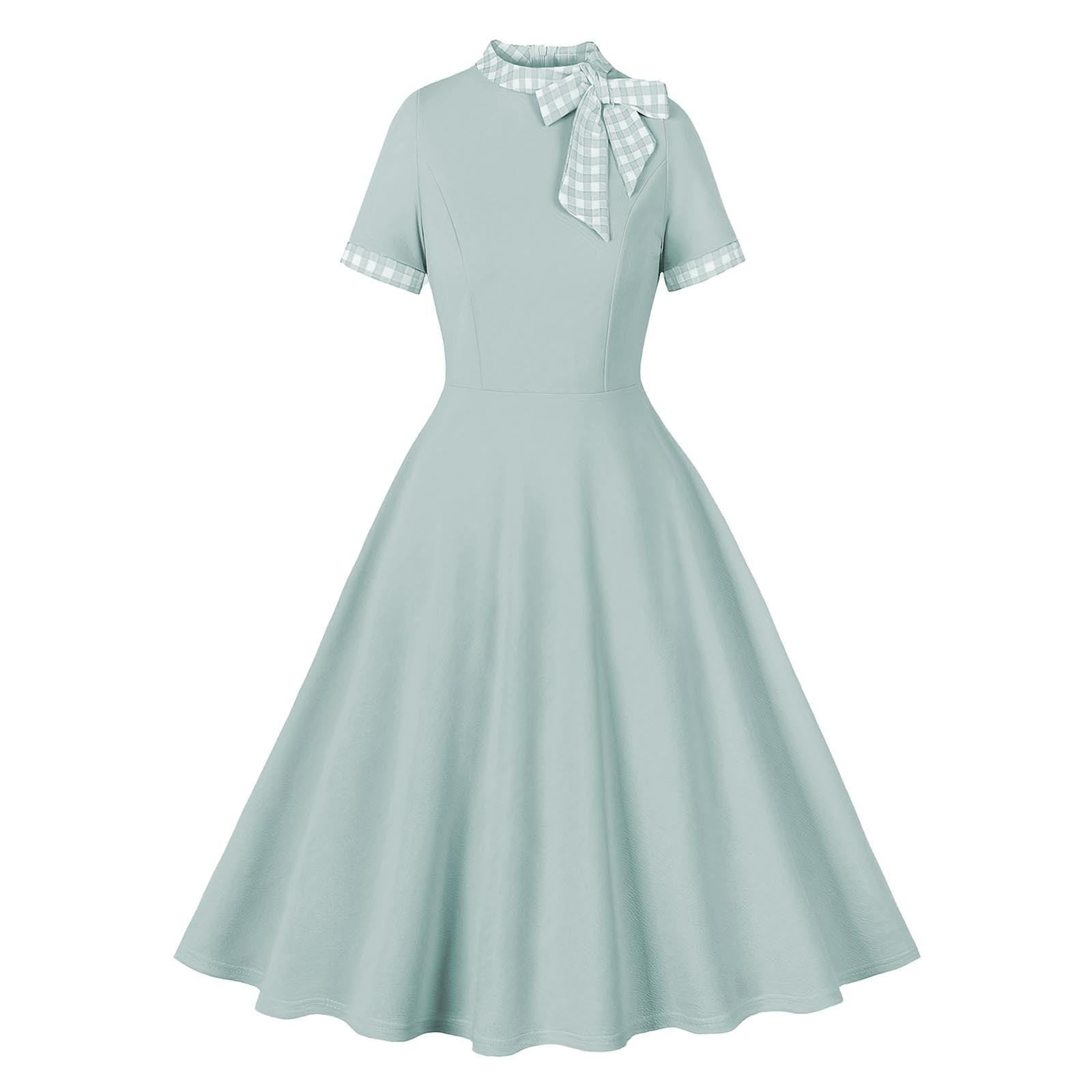 RYDCOT formal Dresses for Women 2025 Elegant Classy Women's 1950s Retro ...