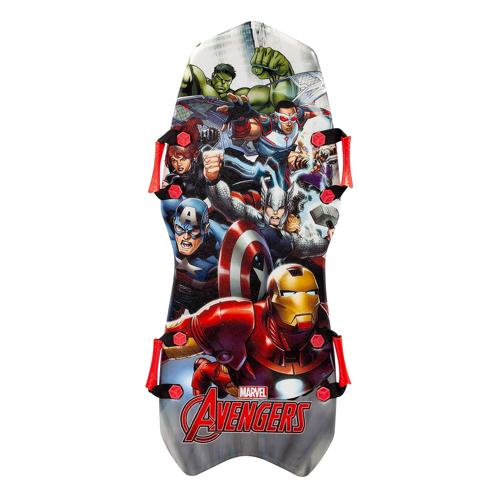 RYDR Marvel 45" Two Person Snow Slider Sled -Avengers - Walmart.com