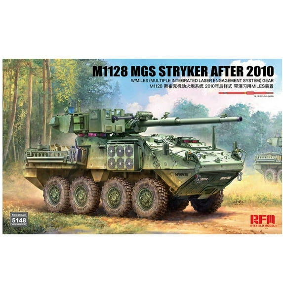 RYE FIELD 5148 1/35 TM1128 MGS Stryker After 2010 w/MILES Gear Model ...
