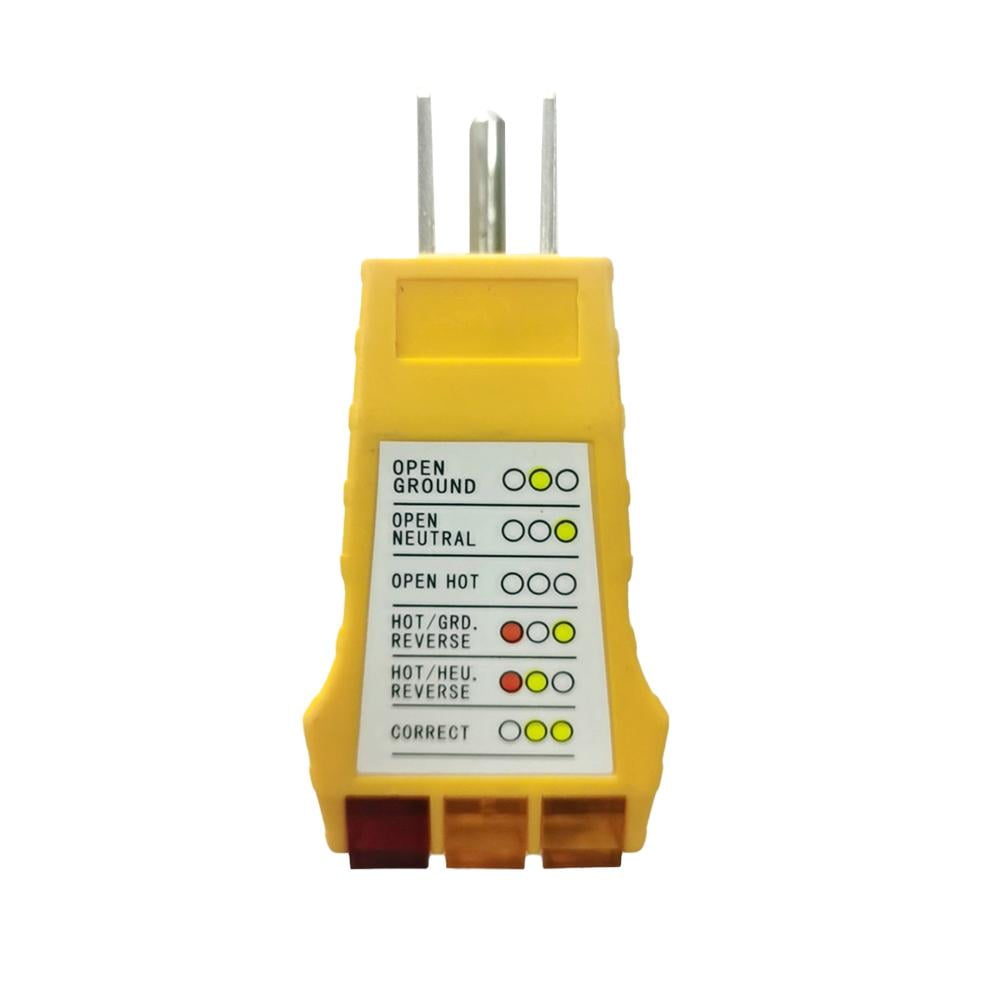 RYGRZJ 110120V For Standard A C Outlets Socket Tester WGFCI check ...