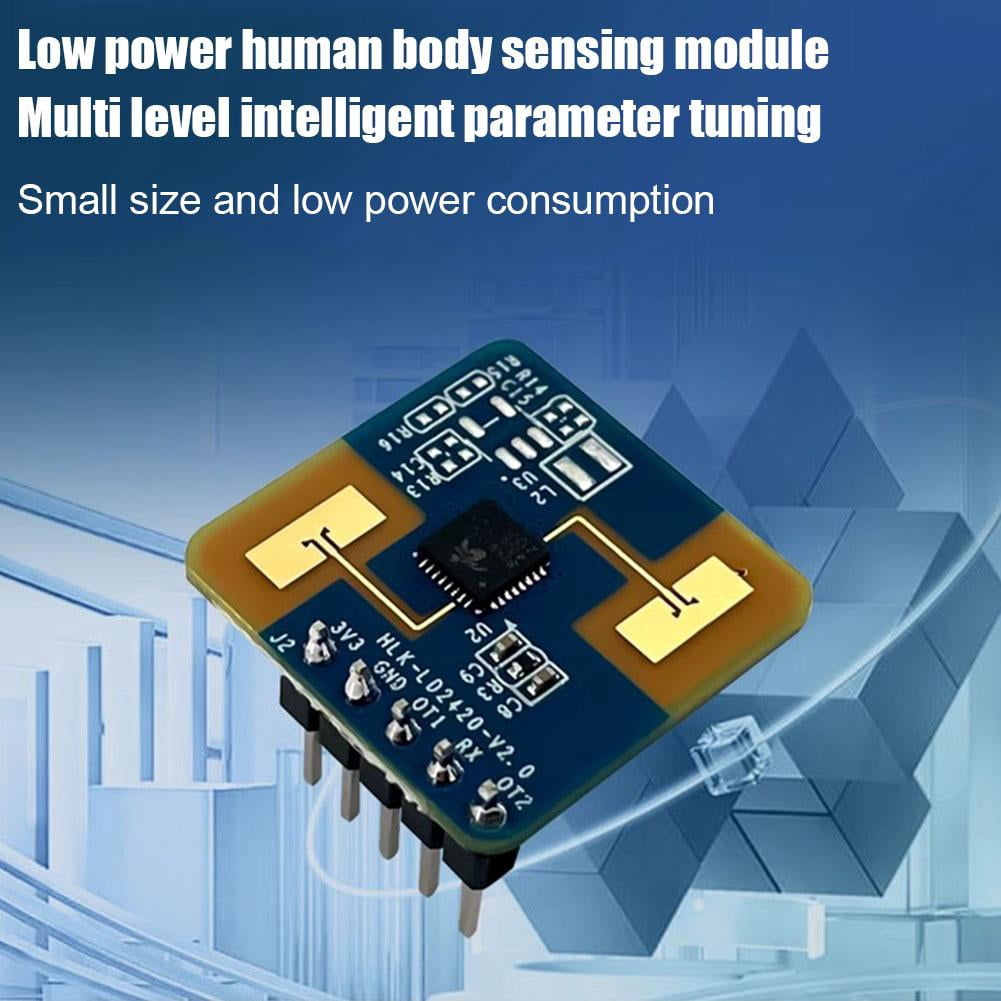 RYGRZJ 24G Millimeter Wave Radar HLK2410 Human Presence SensingModule ...