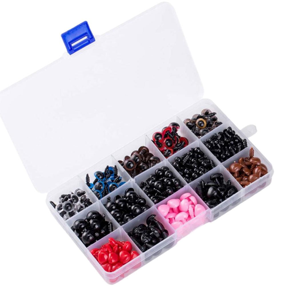 RYGRZJ 560 Boxed Acrylic Flat Bottom Small Animal Simulation Panda Eyes ...