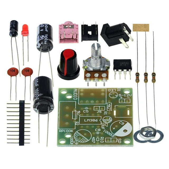 RYGRZJ LM386 Super MINI Amplifier Board 3V12V DIY Kit Re Best 2024 Best ...