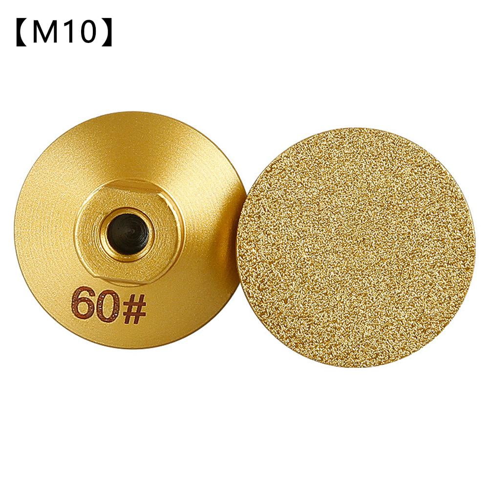 RYGRZJ (M10 Hole) Medium Sand 60# Brazing Flat Grinding Head Stone ...