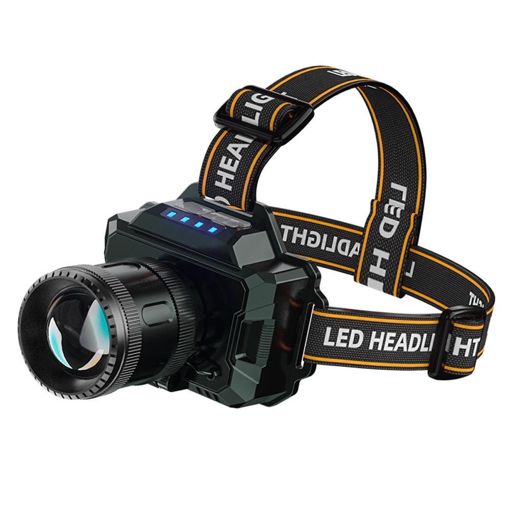 RYGRZJ NEW Zoomable Headlamp LED Headlight Flashlight Torch Lanterns ...
