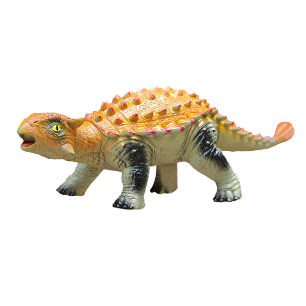 RYGRZJ New 37cm Ankylosaurus Large Simulation Vinyl Triceratops ...