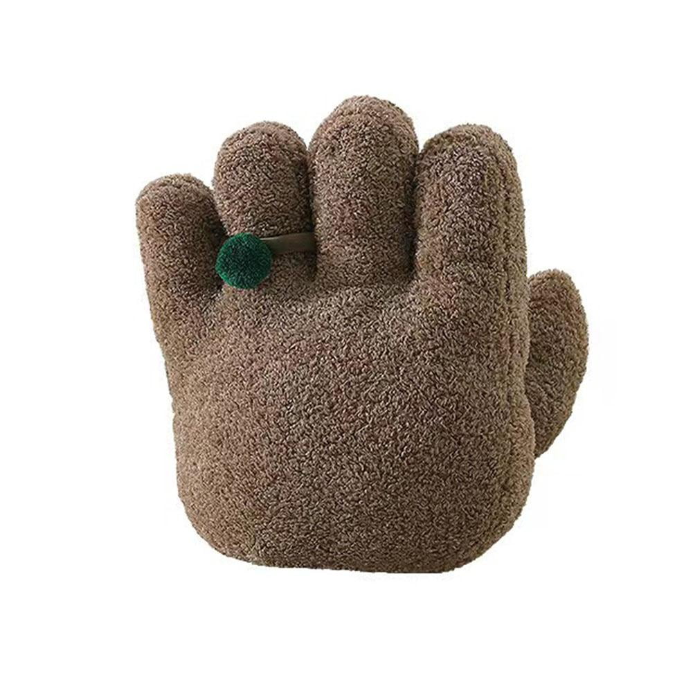 RYGRZJ Nordic Style Palm Pillow Simulation of wearing five Finger Hand ...