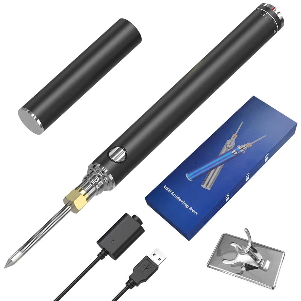 RYGRZJ Portable Cordless Charging Soldering Iron Welding Repair Tool 5V ...