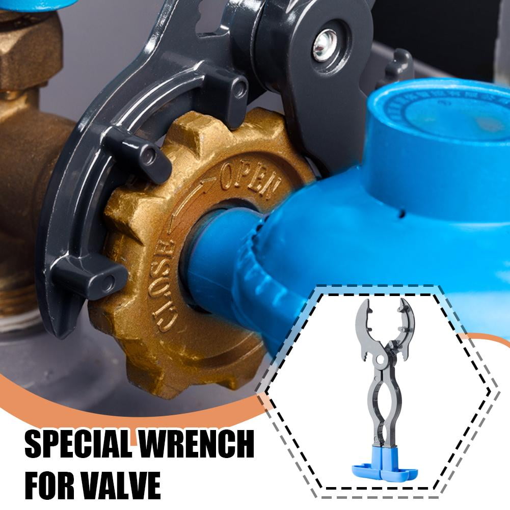 RYGRZJ Profional Gas Wrench Gas Tank Prure Reducing Wrench For ...