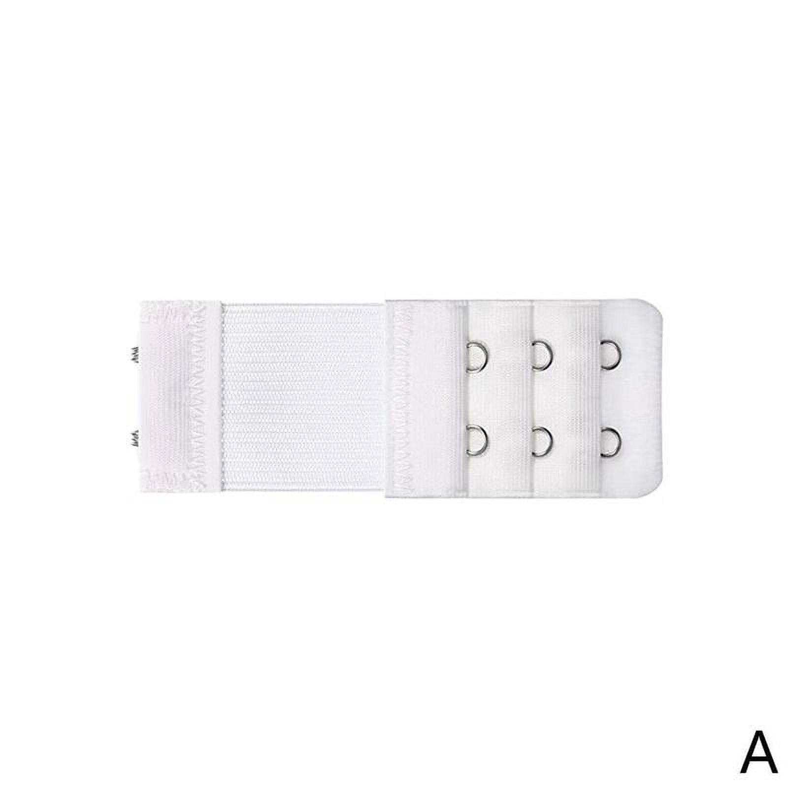 RYGRZJ White Elastic Extension Buckle Bra With Buckle Underwear ...