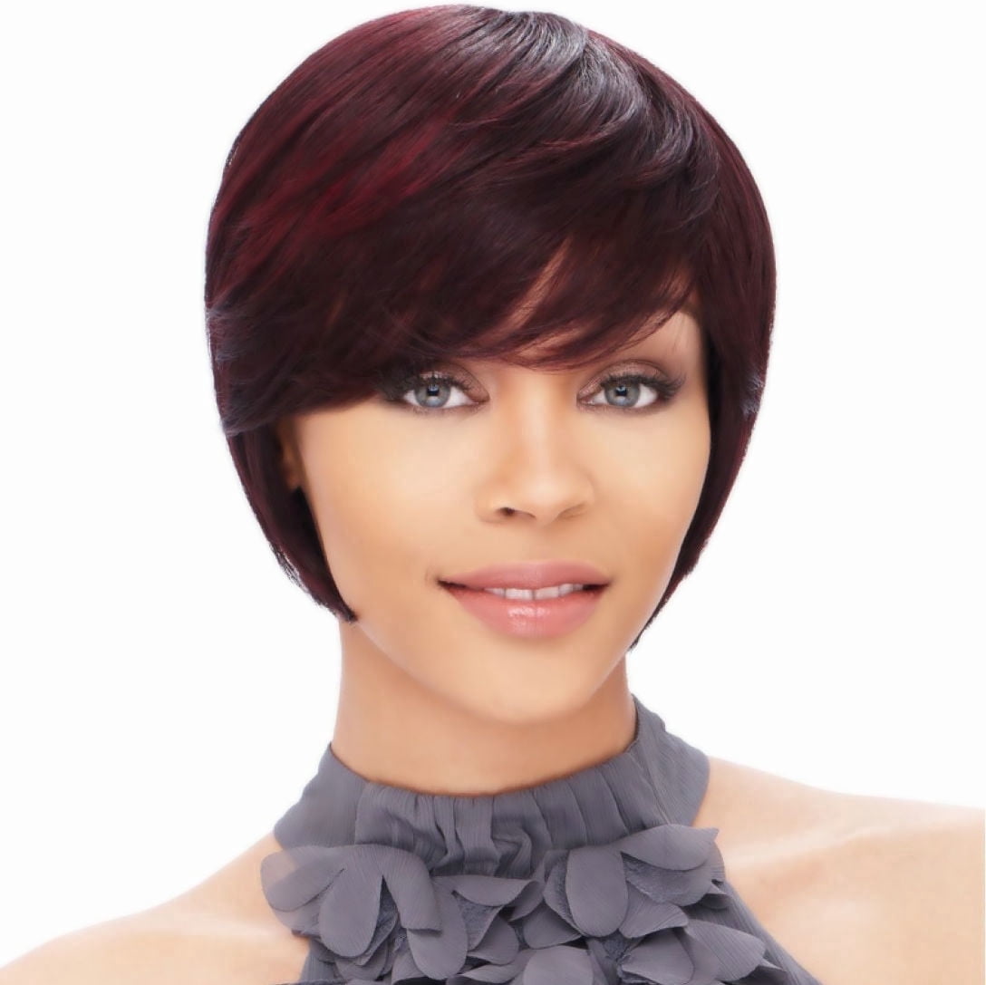 RYHAIR 100% Human Hair Pixie Cut Wig with Bangs for Women Cosplay Daily ...