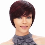 RYHAIR 100% Human Hair Pixie Cut Wig with Bangs for Women Cosplay Daily ...