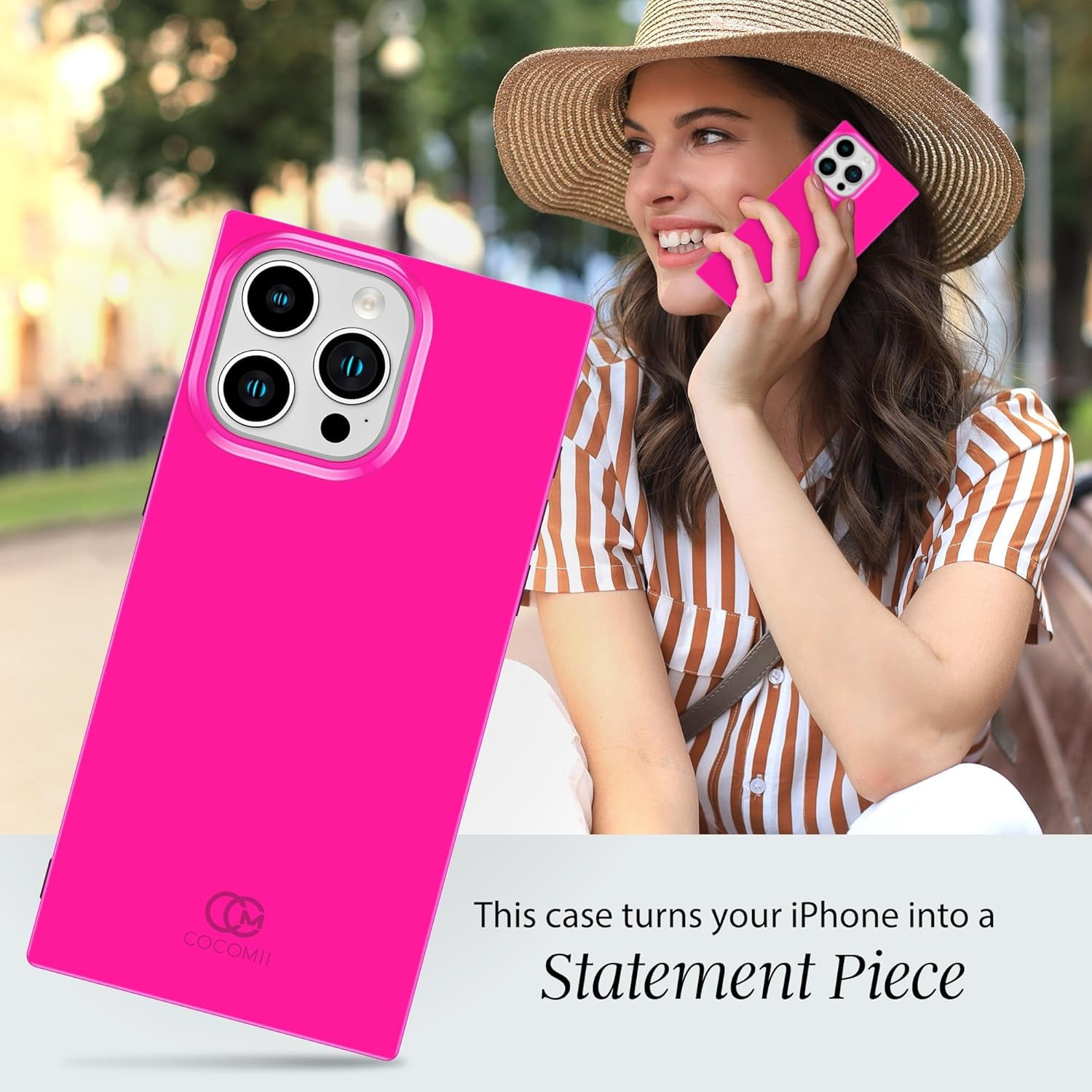 RYJUYJ-- Rectangle Case Compatible with iPhone 14 Pro - Compatible with ...