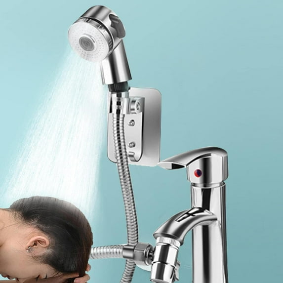 RYJUYJ-Shower Head with Handheld Spray Combo, Shower Set Washing ...