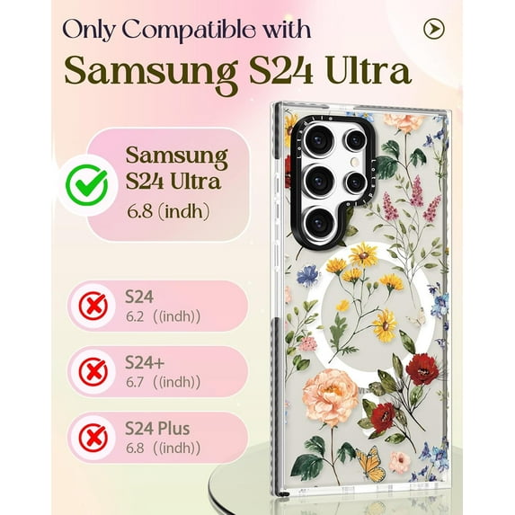 RYJUYJ-for Samsung Galaxy S24 Ultra Case for Women - Girls Cute Design ...