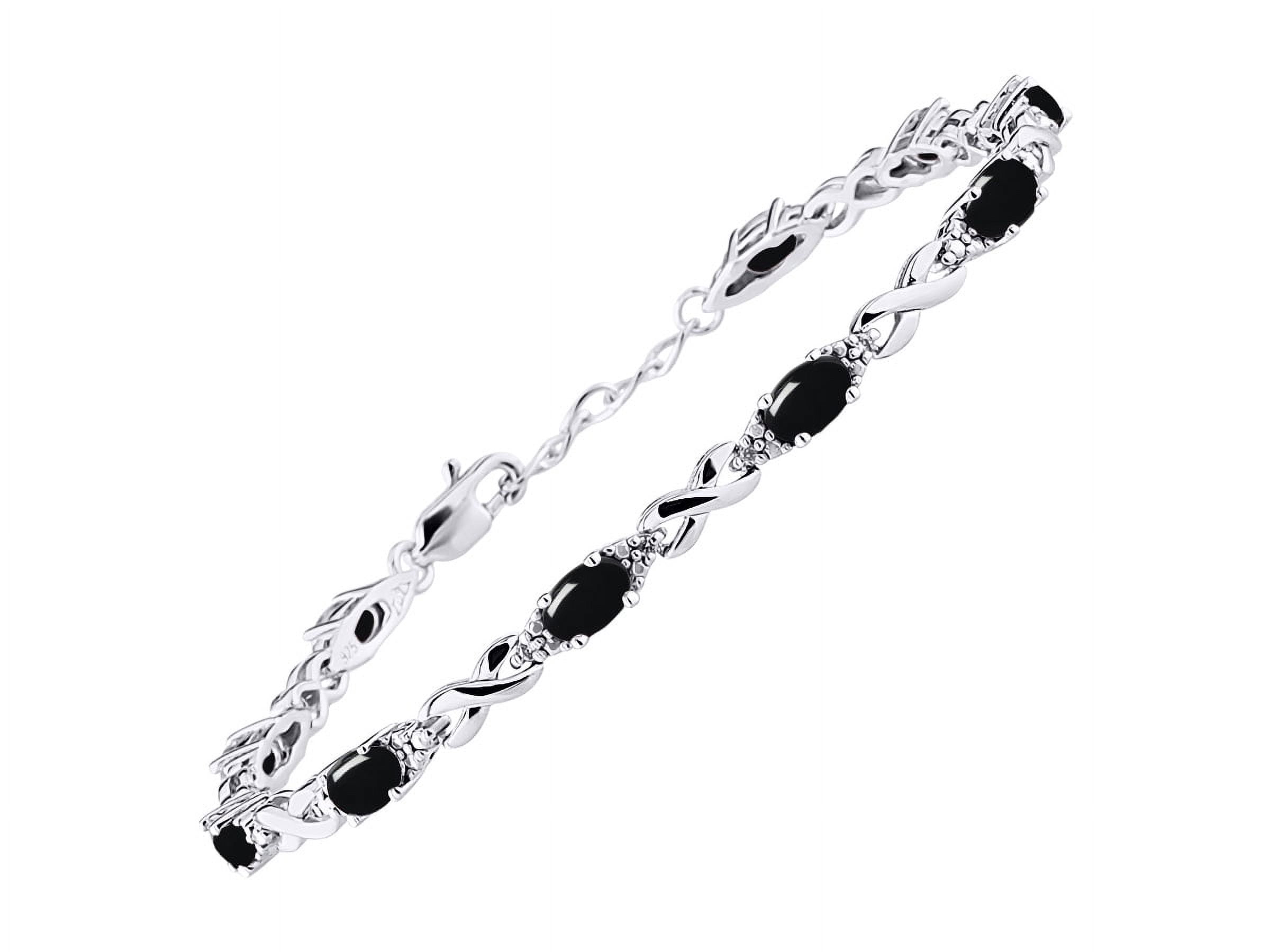 RYLOS Bracelets for Women 925 Sterling Silver XO Hugs & Kisses Tennis ...