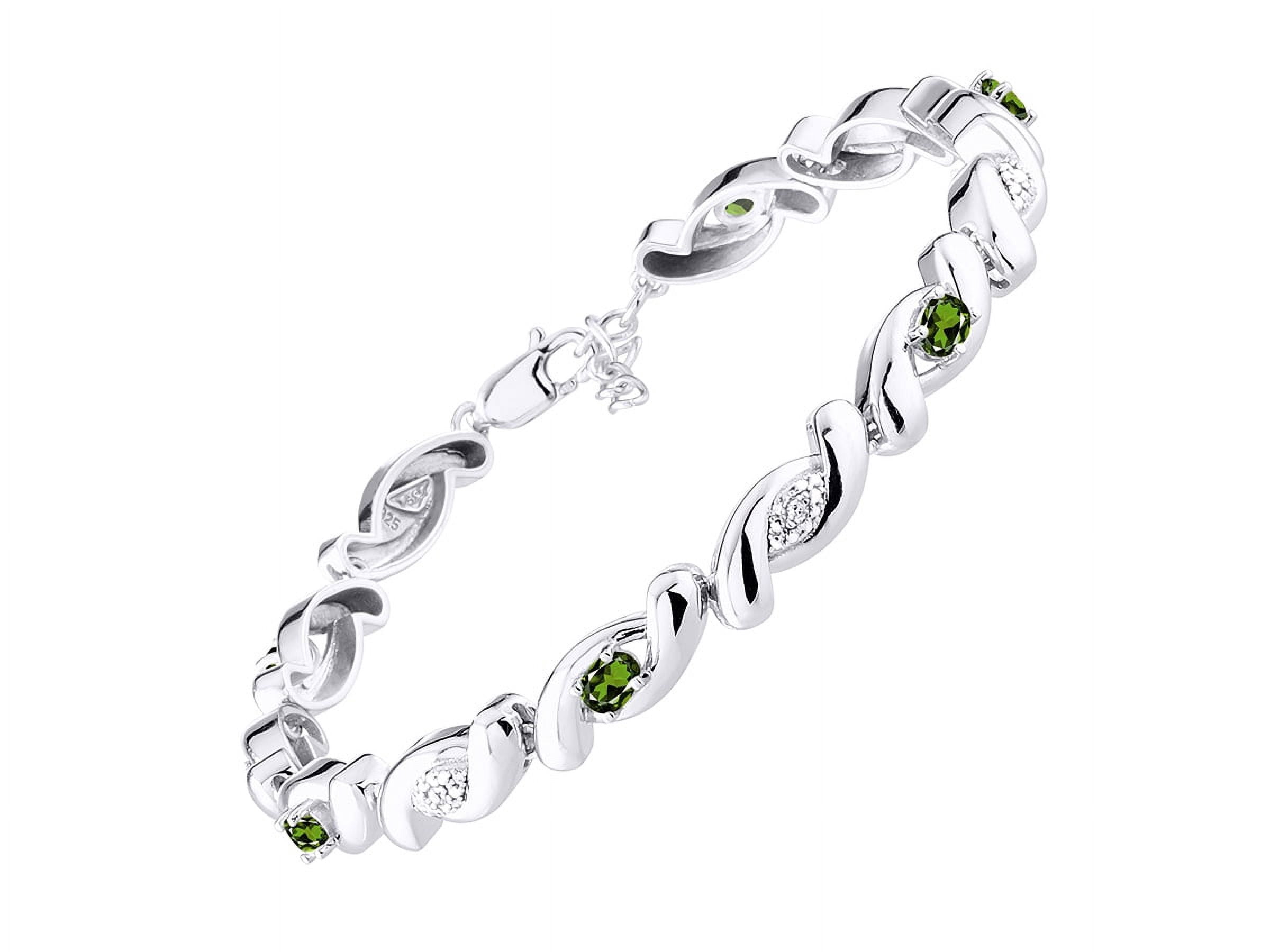 RYLOS Bracelets for Women 925 Sterling Silver infinity Twist Tennis ...