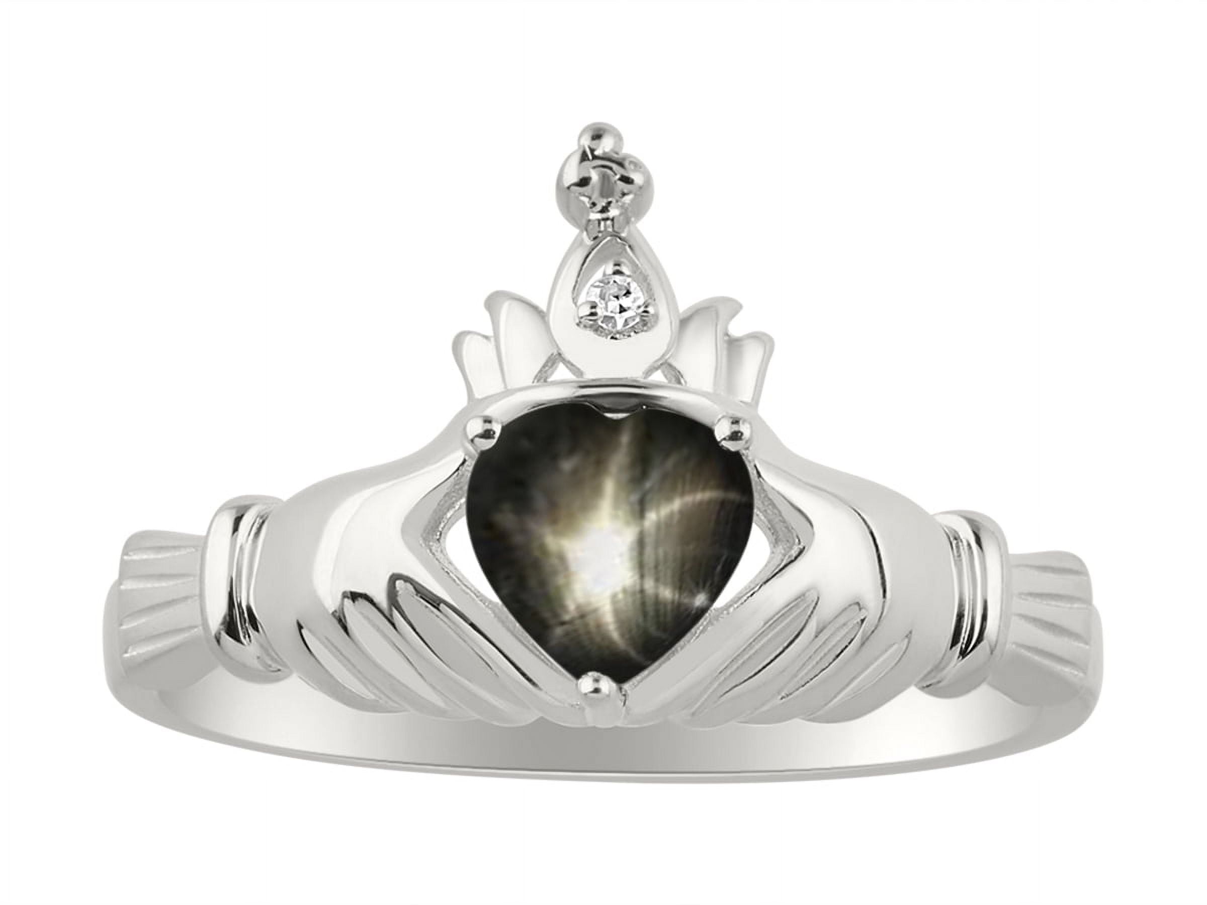 RYLOS Rings Sterling Silver Claddah Love, Loyalty & Friendship Ring ...