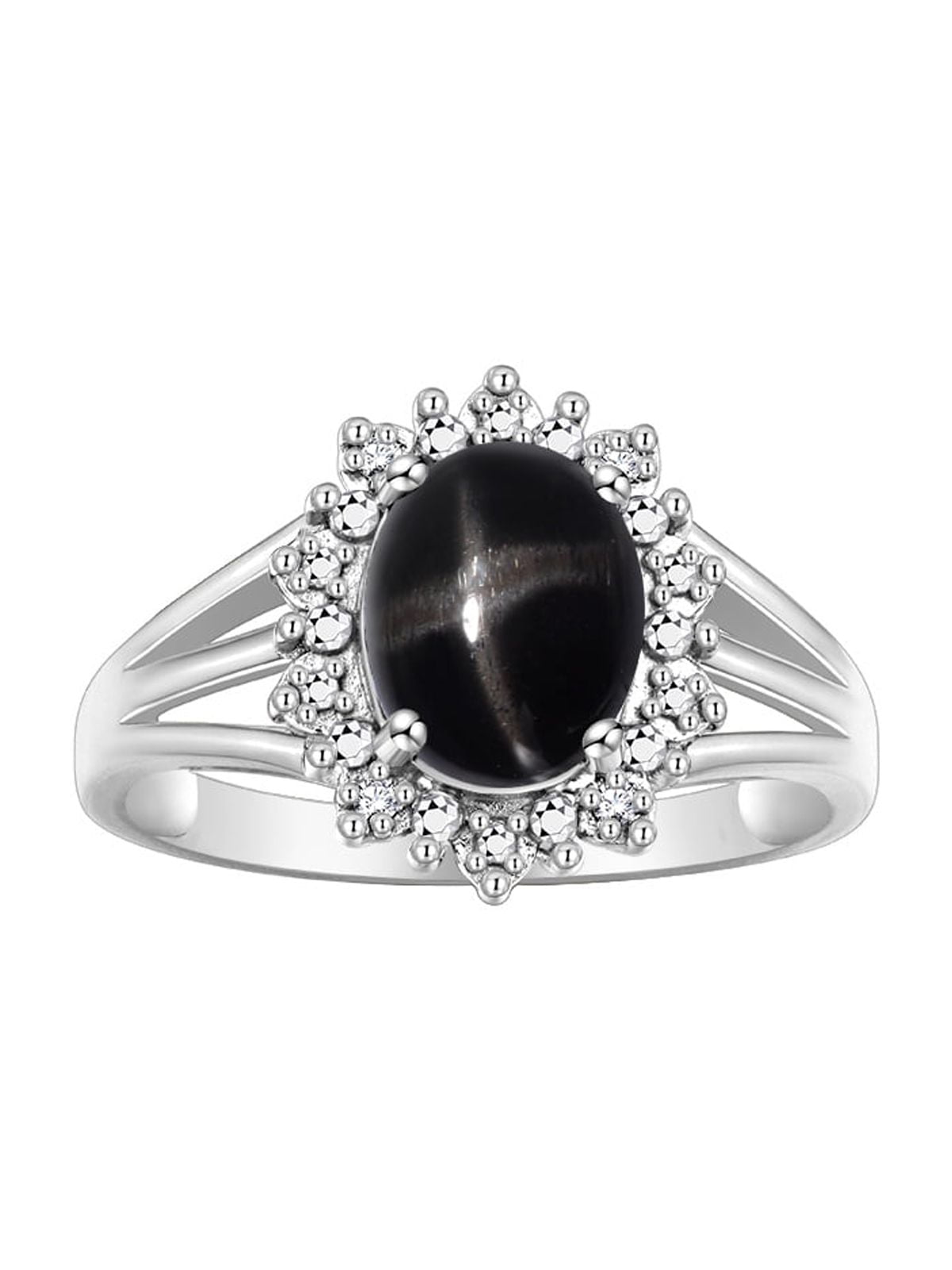 RYLOS Rings for Women Sterling Silver Ring Princess Diana Inspired ...