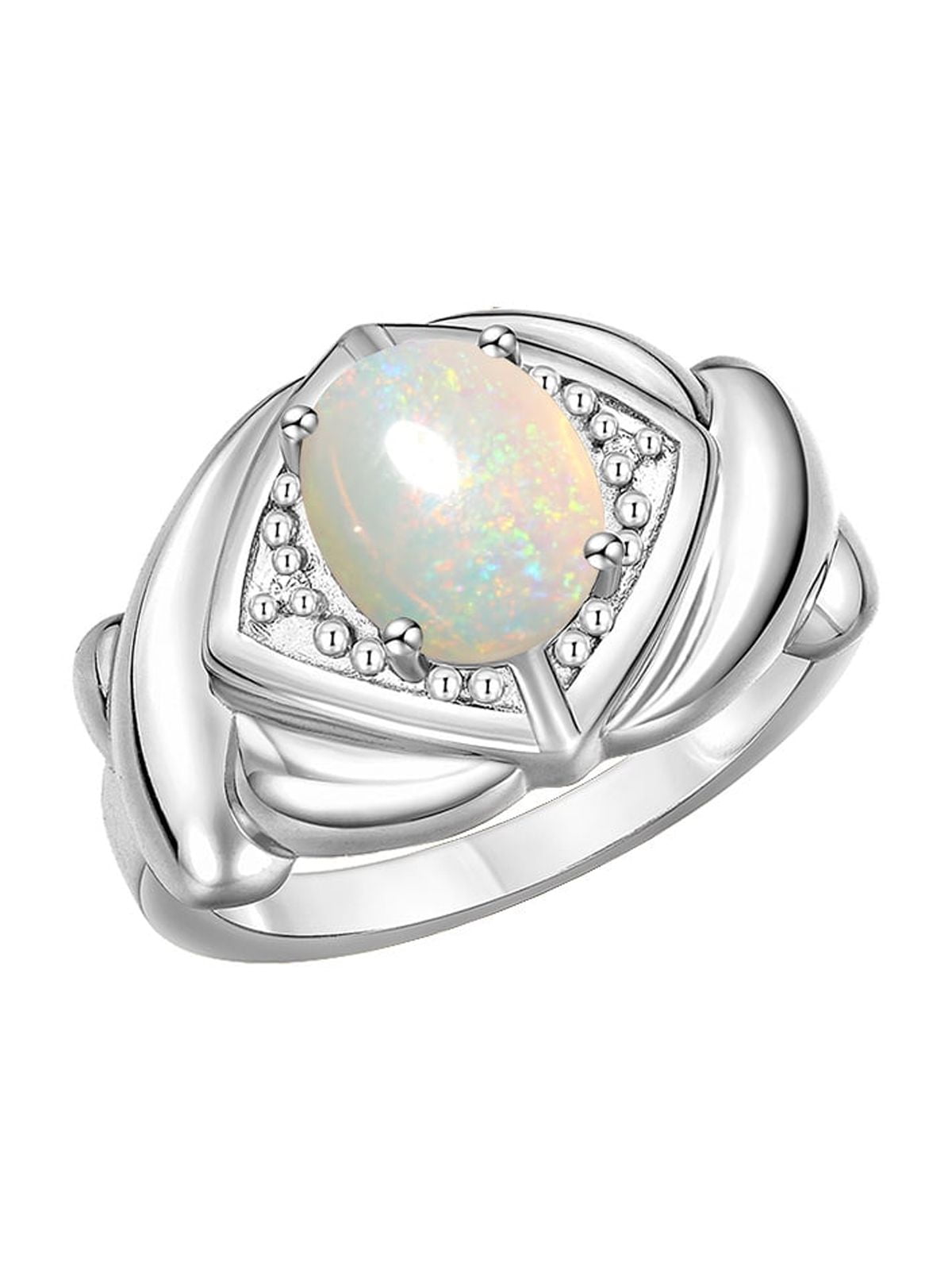RYLOS Rings for Women 14K Gold Plated Silver Ring XOXO Hugs & Kisses ...