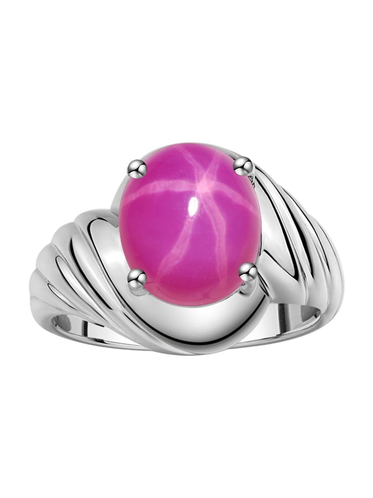 RYLOS Rings for Women Silver Ring Classic Designer Style Oval 12X10MM Solitaire Gemstone Ring ...