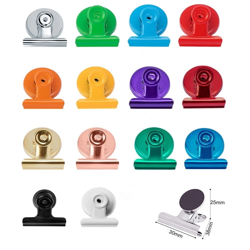 RYLZX 20pack Magnetic Clips Fridge Magnets Refrigerator Magnets Heavy ...