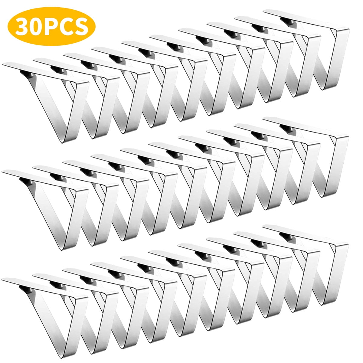 RYLZX 30 Pack Tablecloth Clips - Heavy Duty Picnic Table Clips ...