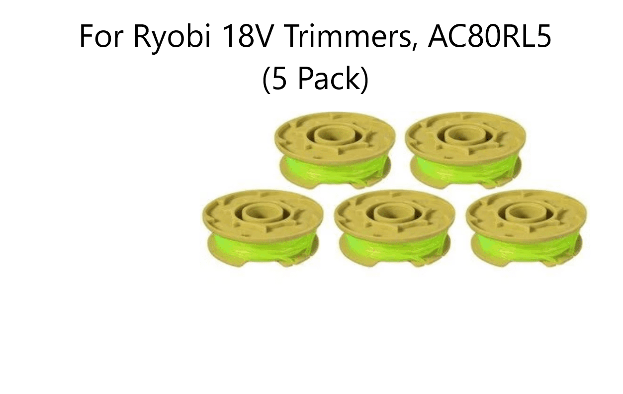 RYOBI 0.080 in. Replacement Auto-Feed Line Spools (5-Pack) - Walmart.com