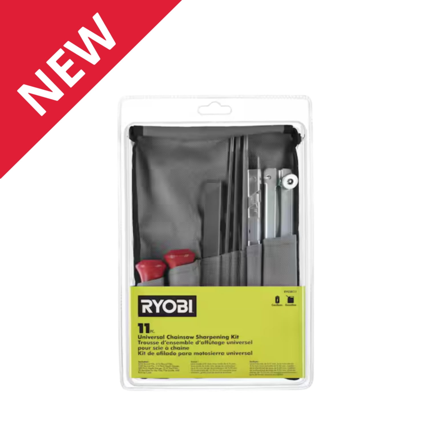 RYOBI 11-Piece Chainsaw Sharpening Kit - Walmart.com