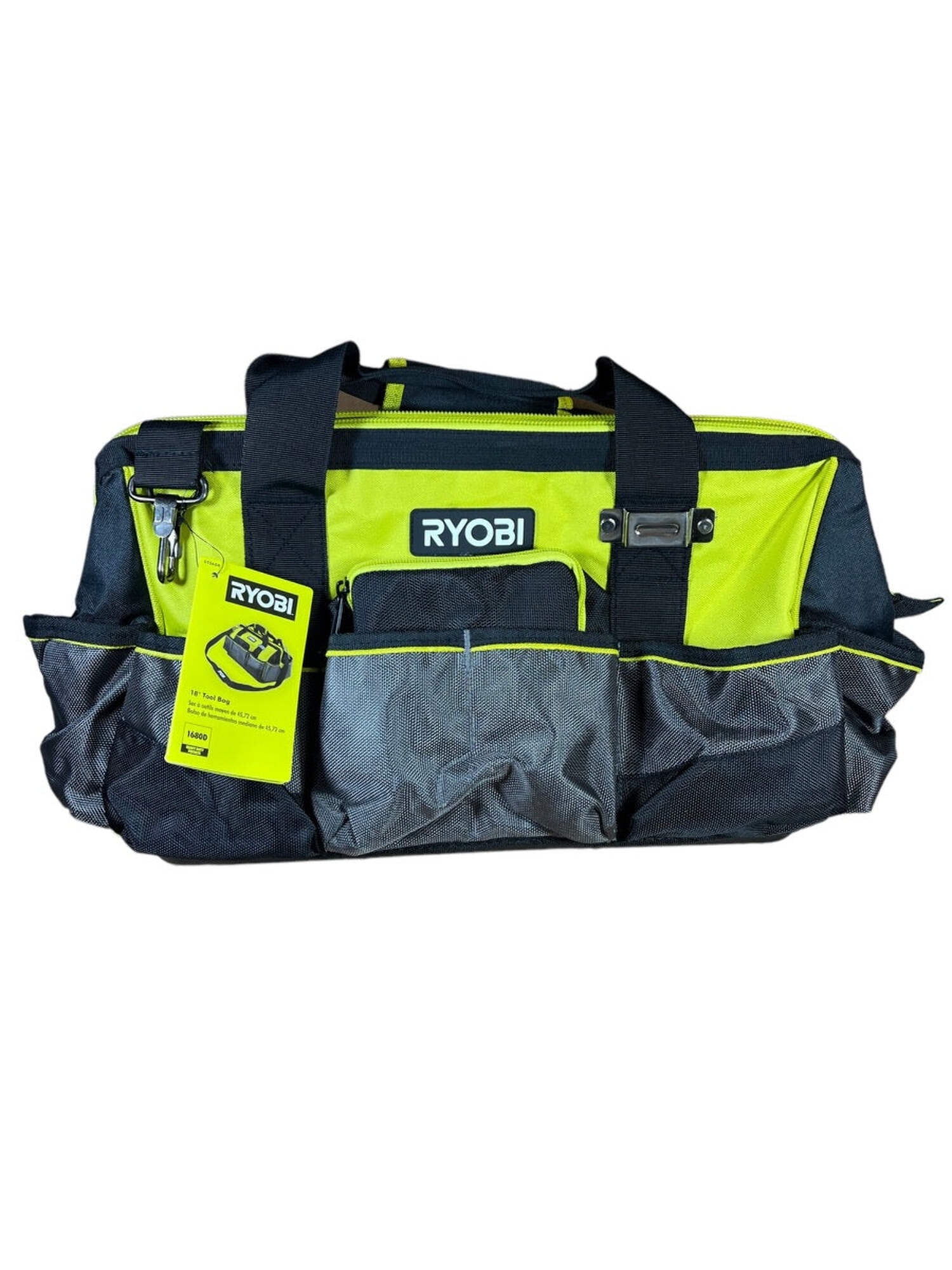 RYOBI 18 in. Tool Bag with Shoulder Strap - Walmart.com