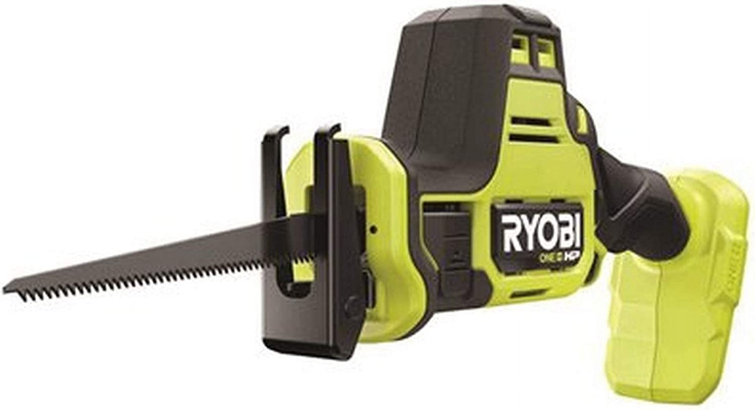RYOBI 18V ONE+ HP Compact Brushless One-Handed Reciprocating Saw ... RYOBI 18V ONE+ HP Compact Brushless One-Handed Reciprocating Saw ...