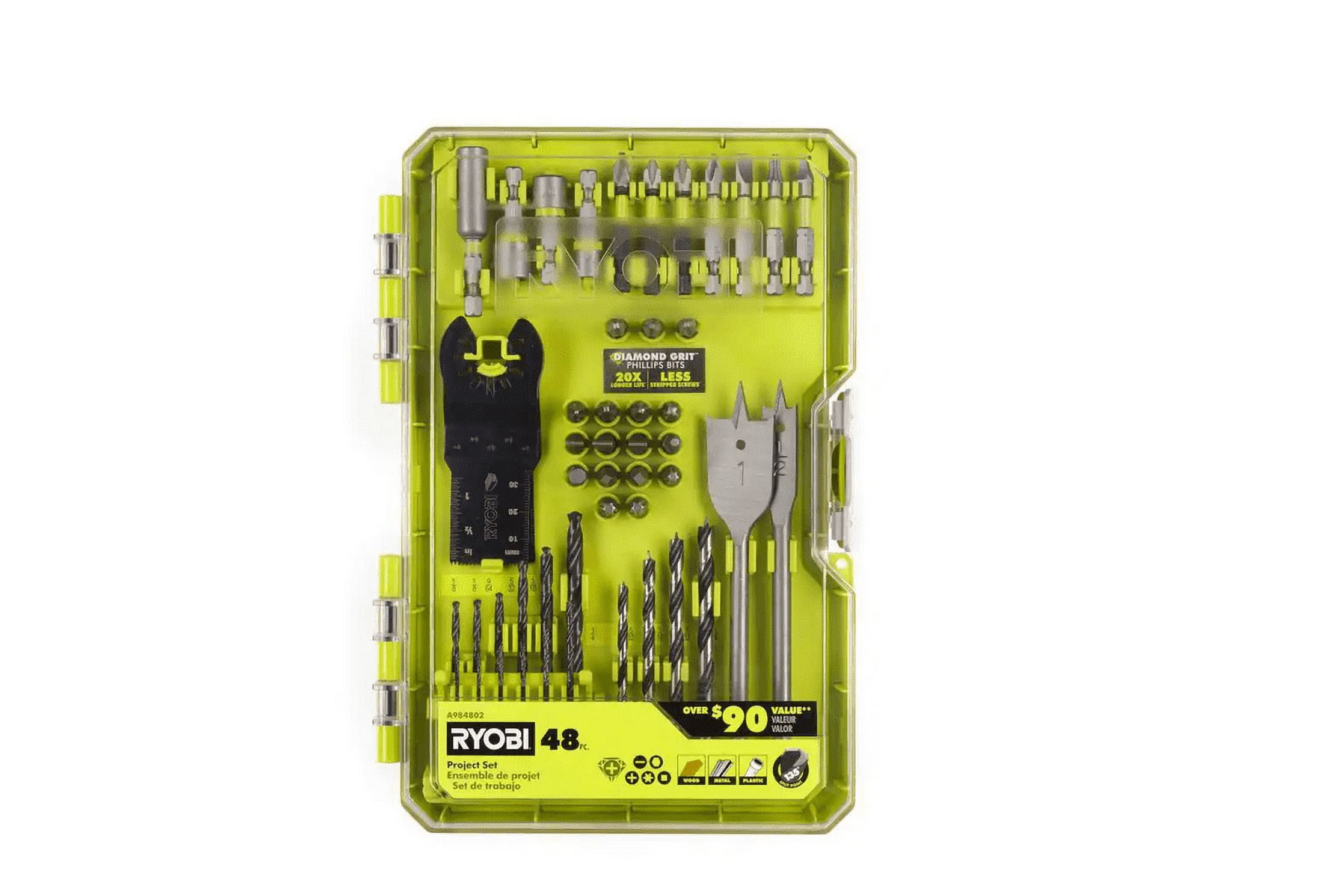 RYOBI 48 Piece Drill and Drive Set BRAND NEW READY TO SHIP A984802 ...