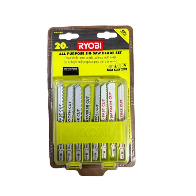 RYOBI All Purpose Jig Saw Blades (20-Piece) - Walmart.com