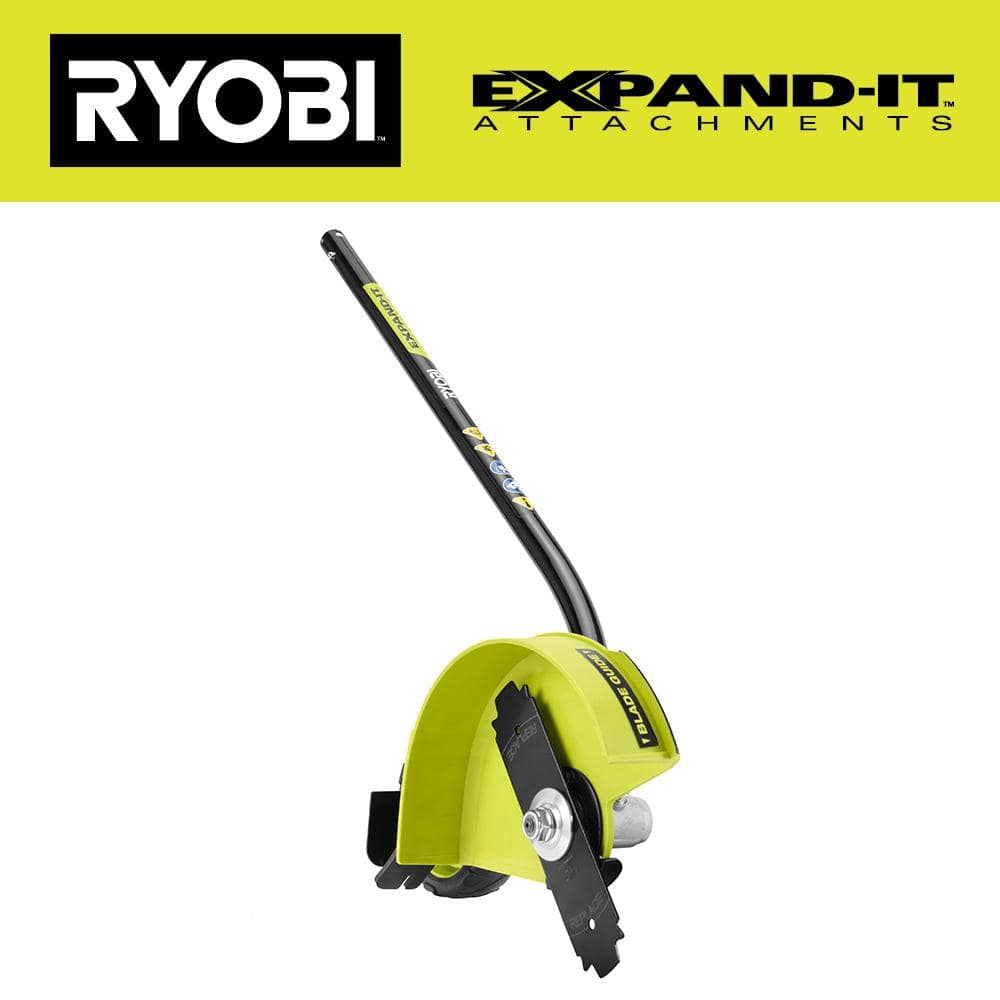 RYOBI Expand-It 8" Edger Attachment, Rear Wheel & Blade Indicator ...
