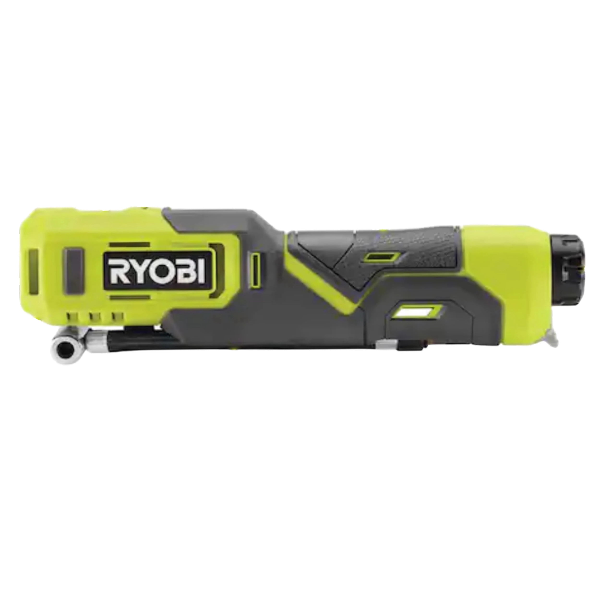RYOBI FVIF51 USB Powered High Pressure (100 PSI) Tire Inflator ...